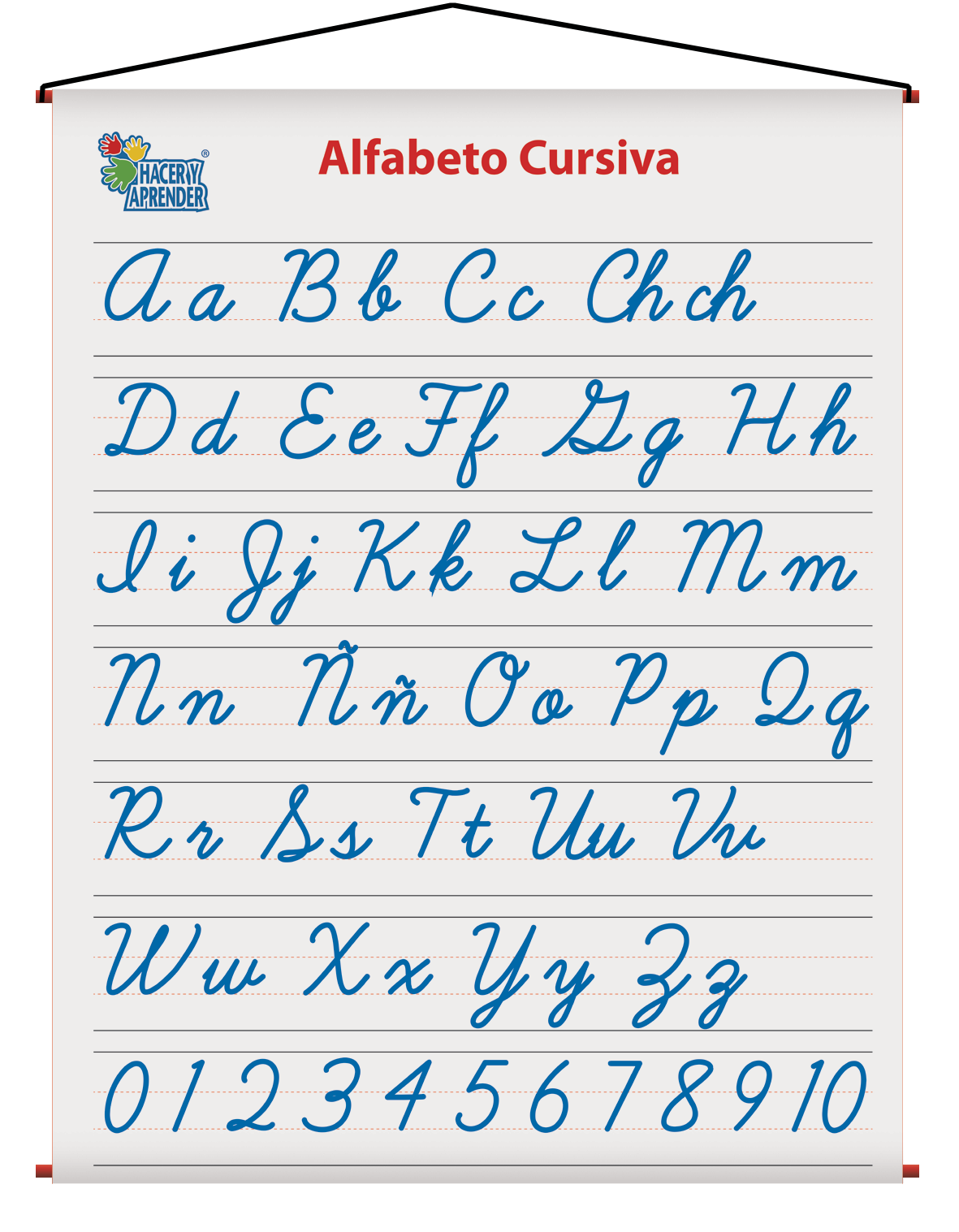 1702 LAMINA DIDACTICA ALFABETO CURSIVAS 43X60 CM Ideas Para Aprender 1702 LAMINA DIDACTICA ALFABETO CURSIVAS 43X60 CM Ideas Para Aprender