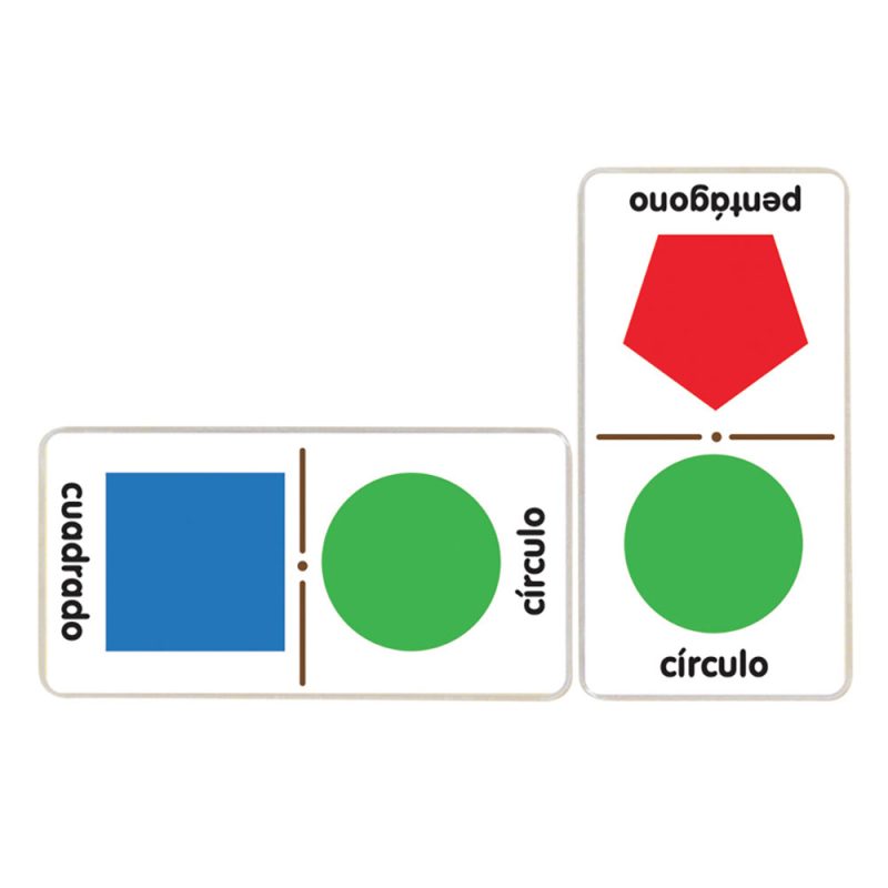 DOMINO JUMBO ILUSTRADO FIGURAS GEOMETRICAS – Ideas para Aprender